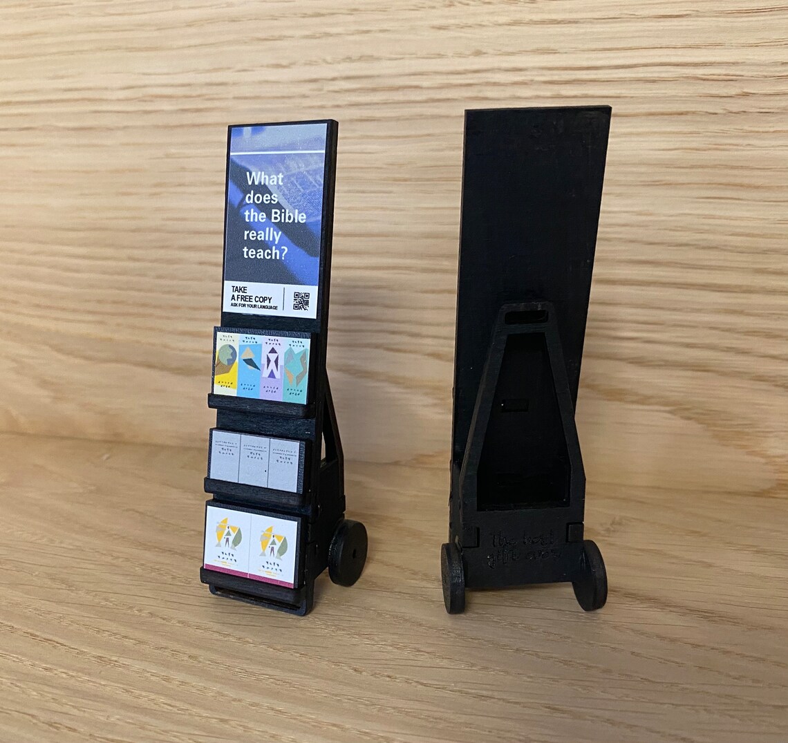 Souvenirs :: Wooden mini JW witnessing cart, pioneer school, meeting ...